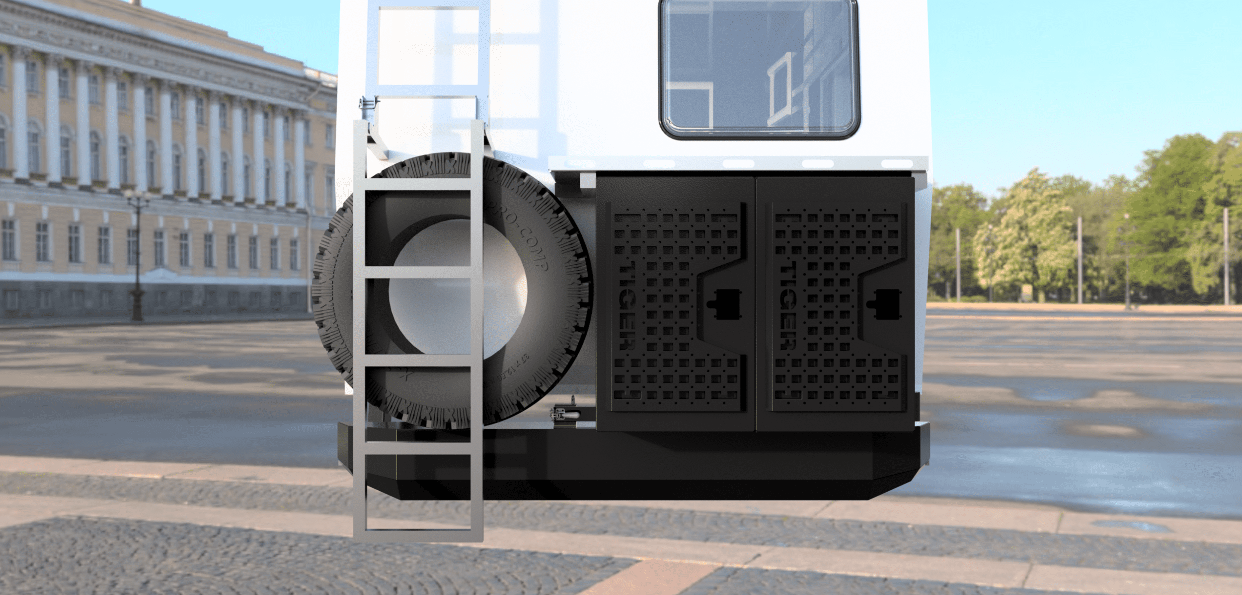 L-couch conversion improvements | Tiger Adventure Vehicles